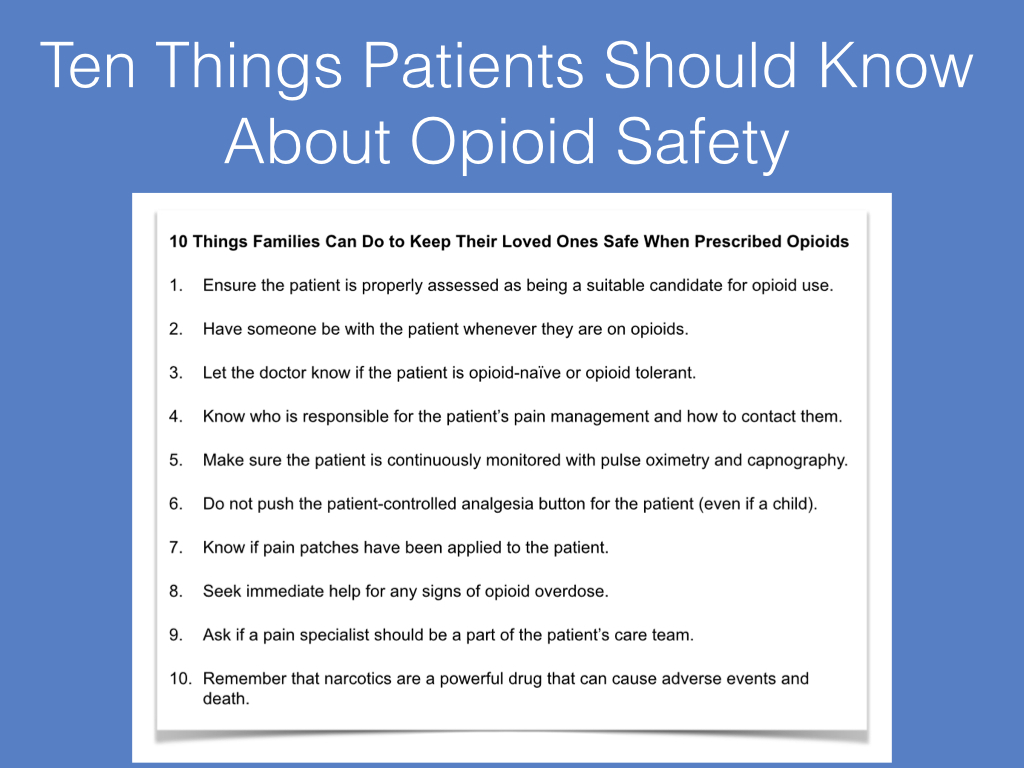 Patient Controlled Analgesia (PCA) Pumps: The Basics - Physician ...