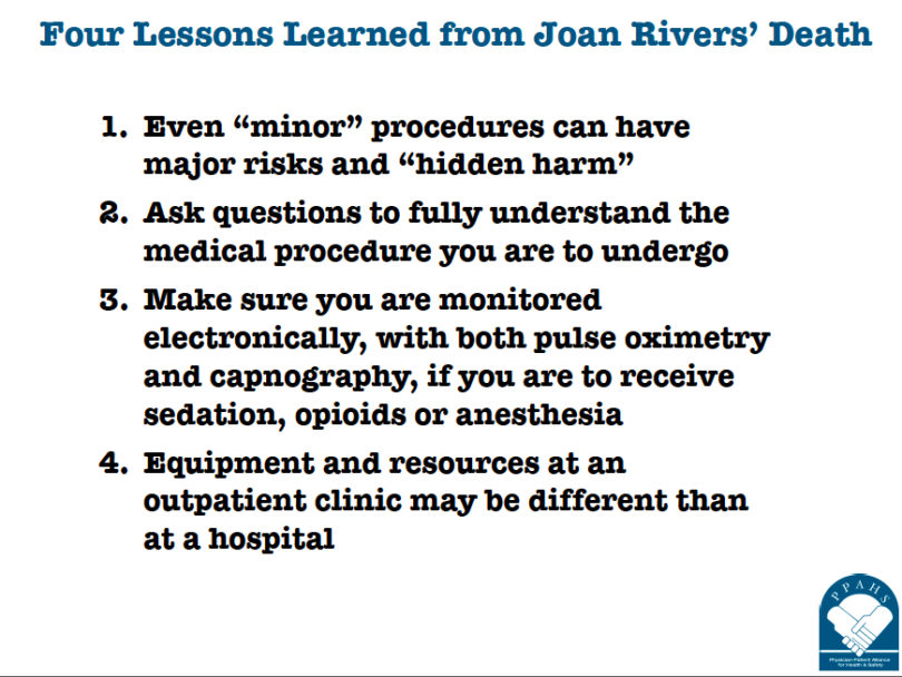 4 Lessons Learned from the Death of Joan Rivers - Physician-Patient ...